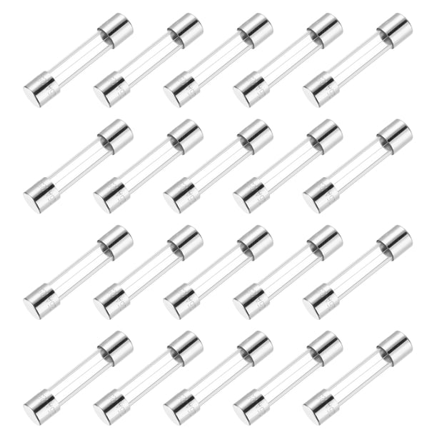 Fusibles de vidrio de 2.5A 250V 5x20mm, fusibles de retardo de tiempo ...