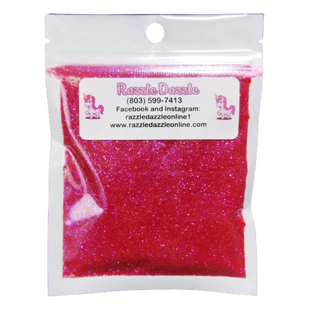 Razzle Dazzzle Boujie Dark Pink Glitter With Shimmers Of Purple, Cut ...