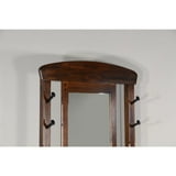 Sunny Designs Santa Fe 78" 4-hook Farmhouse Wood Hall Tree in Dark ...