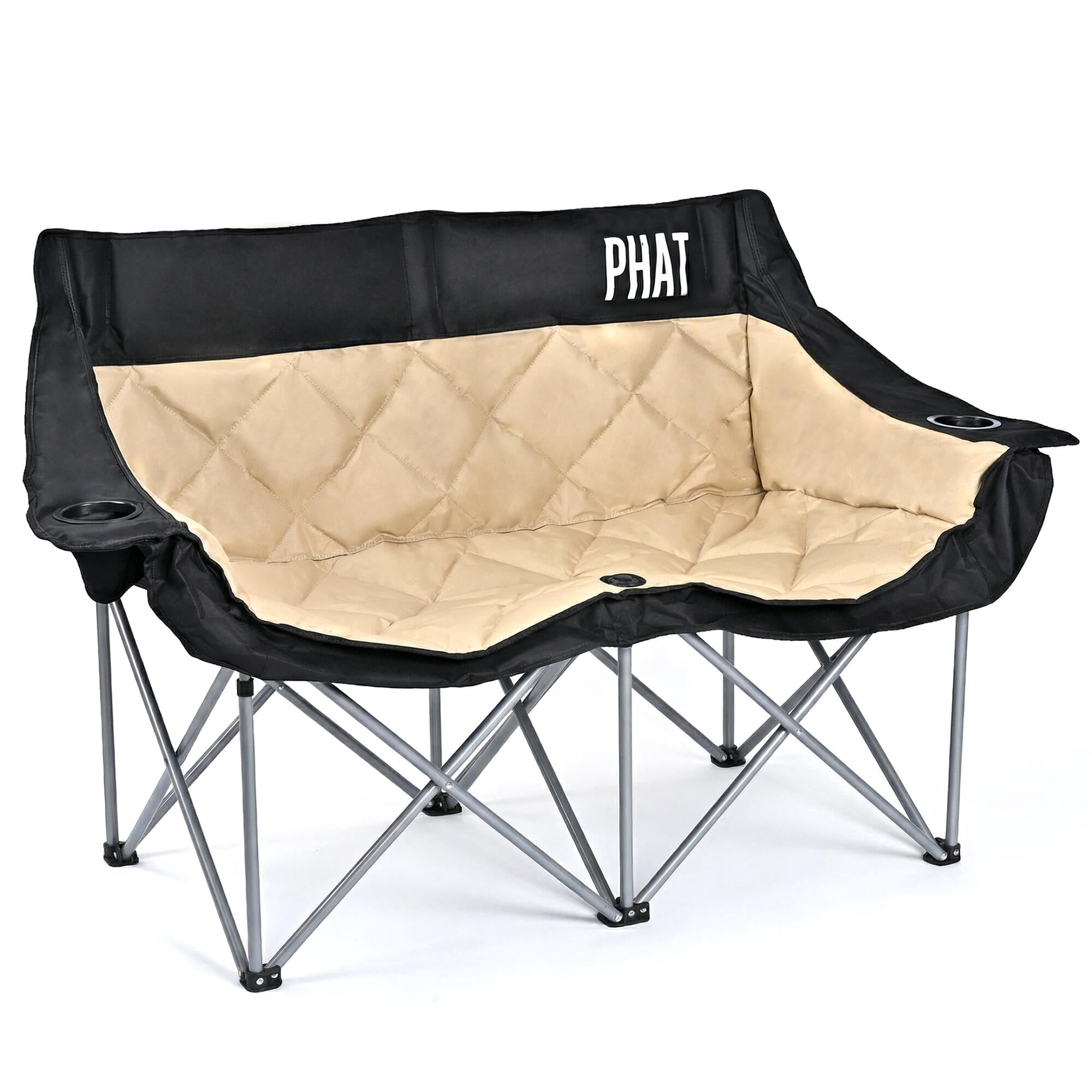 Click here for Phat! Oversized Double Padded Camping Chair  2 Per... prices