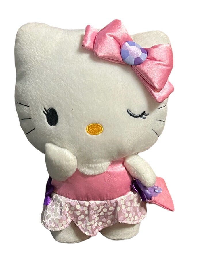 Hello Kitty Pink Purse Vanity 11” Plush Great Gift Rare New - Walmart.com