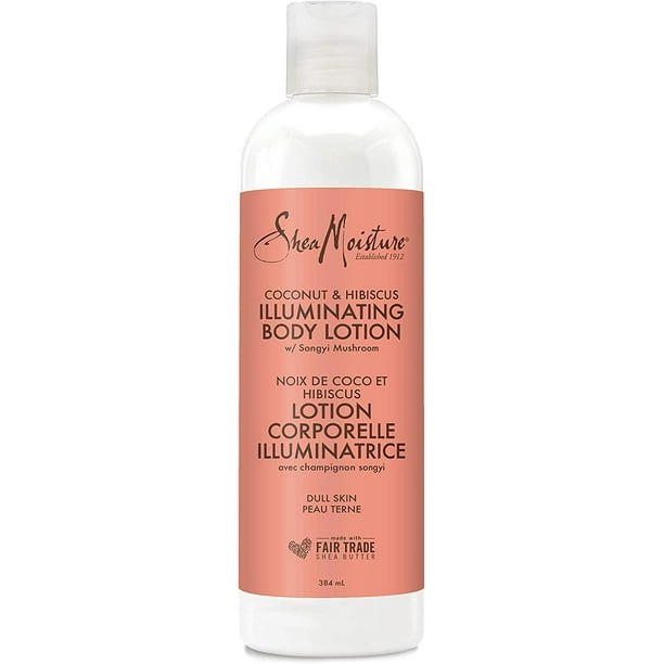 Sheamoisture Illuminating Body Lotion For Dull Skin Coconut And Hibiscus