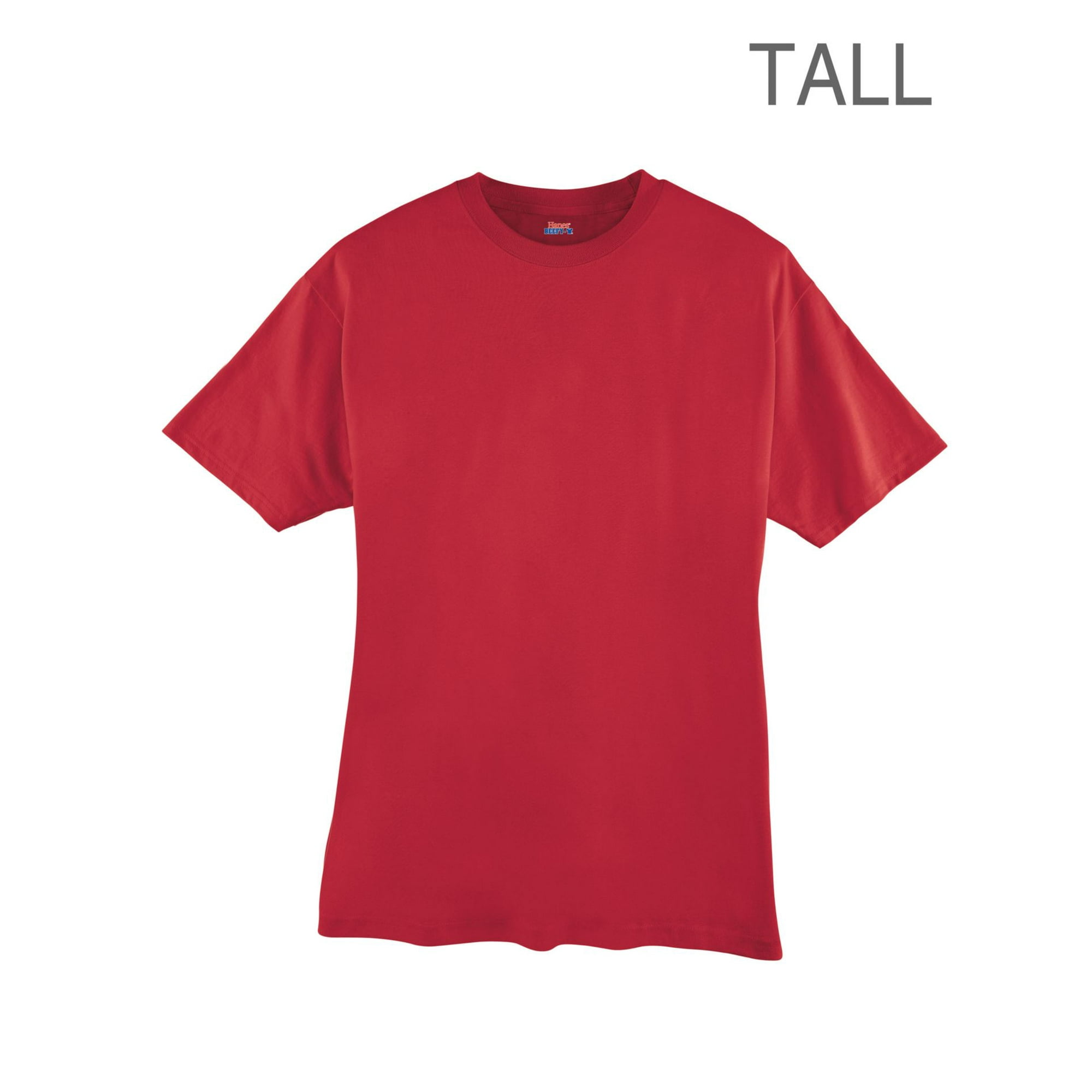 Click here for Hanes Beefy-T Men`s Tall T-Shirt - Best-Seller  Xl... prices