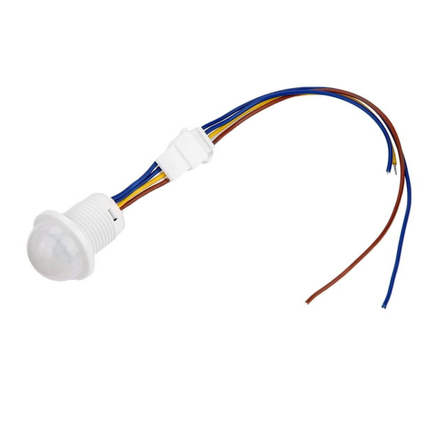 Mr HW06A LED interruptor de Control de Sensor de movimiento infrarrojo automático 1-40W 35*25mm ...