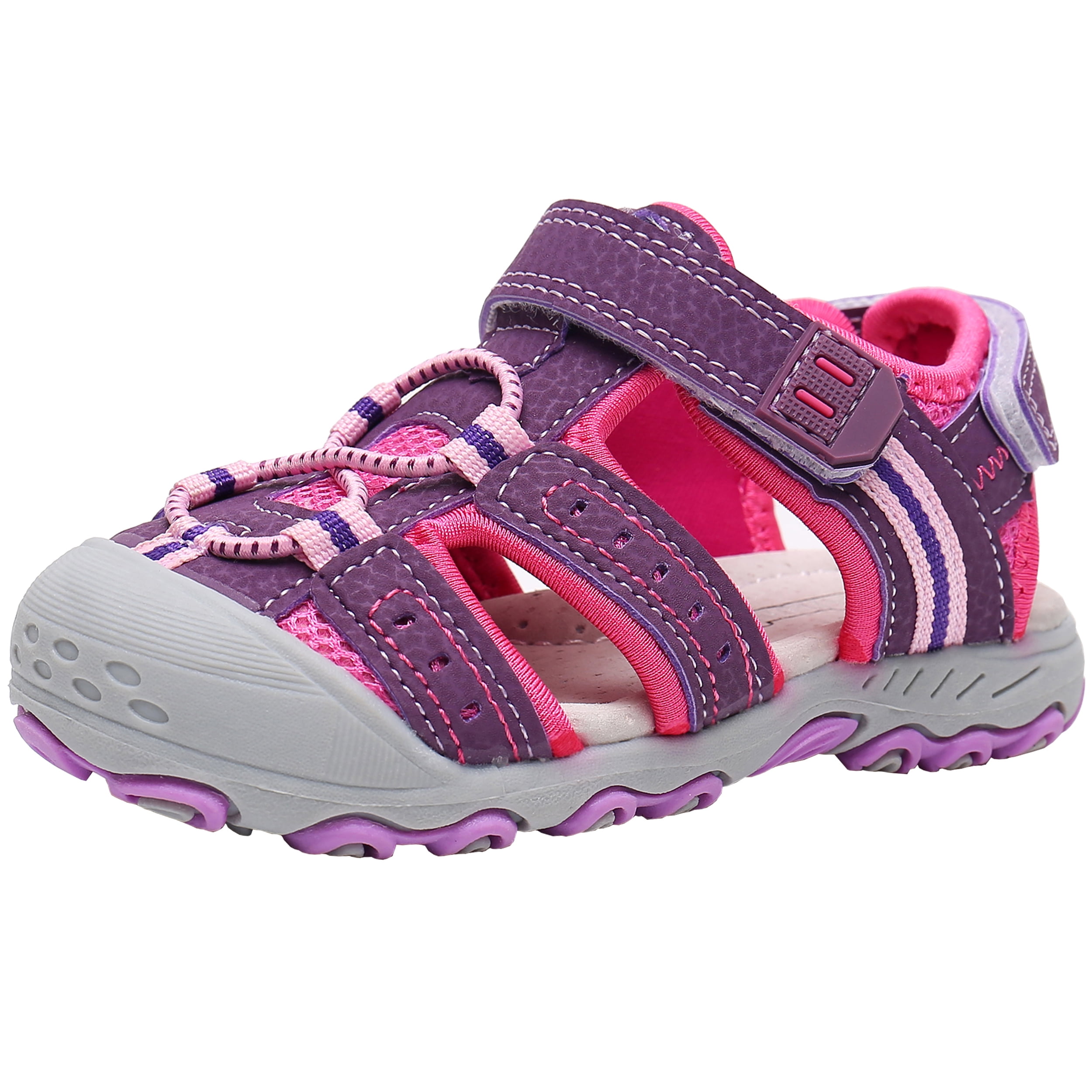 Ahannie Boys & Girls Outdoor Sport Sandals,Kids Closed Toe Beach ...