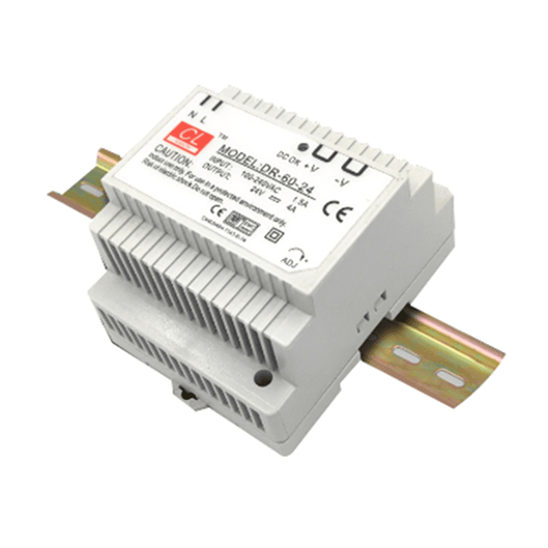 60-12 Transformer 12 Volt 5 Amp Industrial Din Rail Power Supply 220V ...