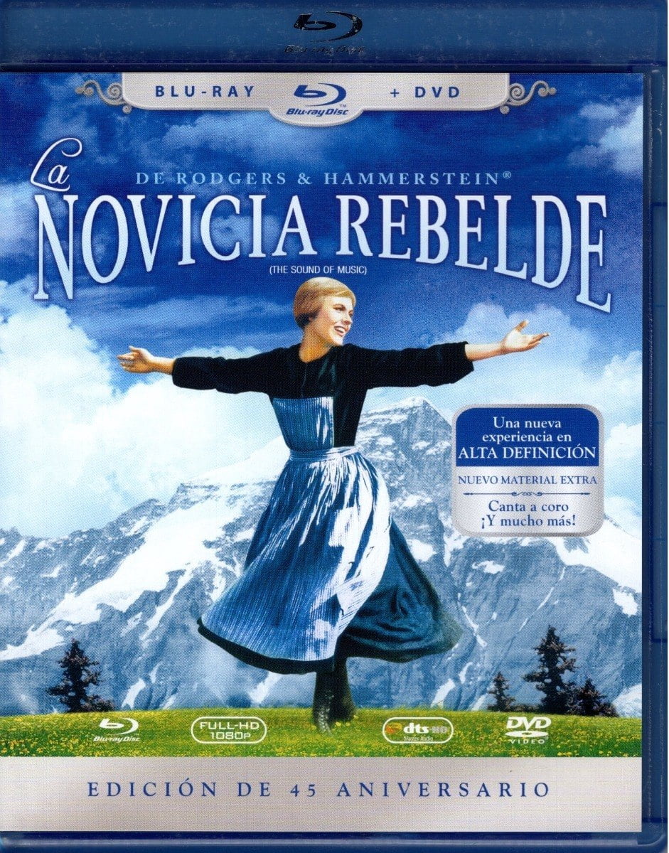 La Novicia Rebelde Pelicula Blu-ray Fox Blu Ray + DVD | Walmart en línea