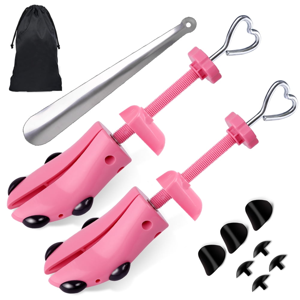 LANNEY Shoe Stretcher for Women Men 4-Way Shoe Expander Widener, Pink ...
