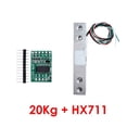 Load Cell 1KG 2KG 5KG 10KG 20KG HX711 AD Module Weight Sensor ...