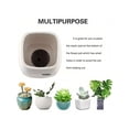 50pcs Black Flower Pot Drainage Mesh Pads Round Soil Retention Screens ...