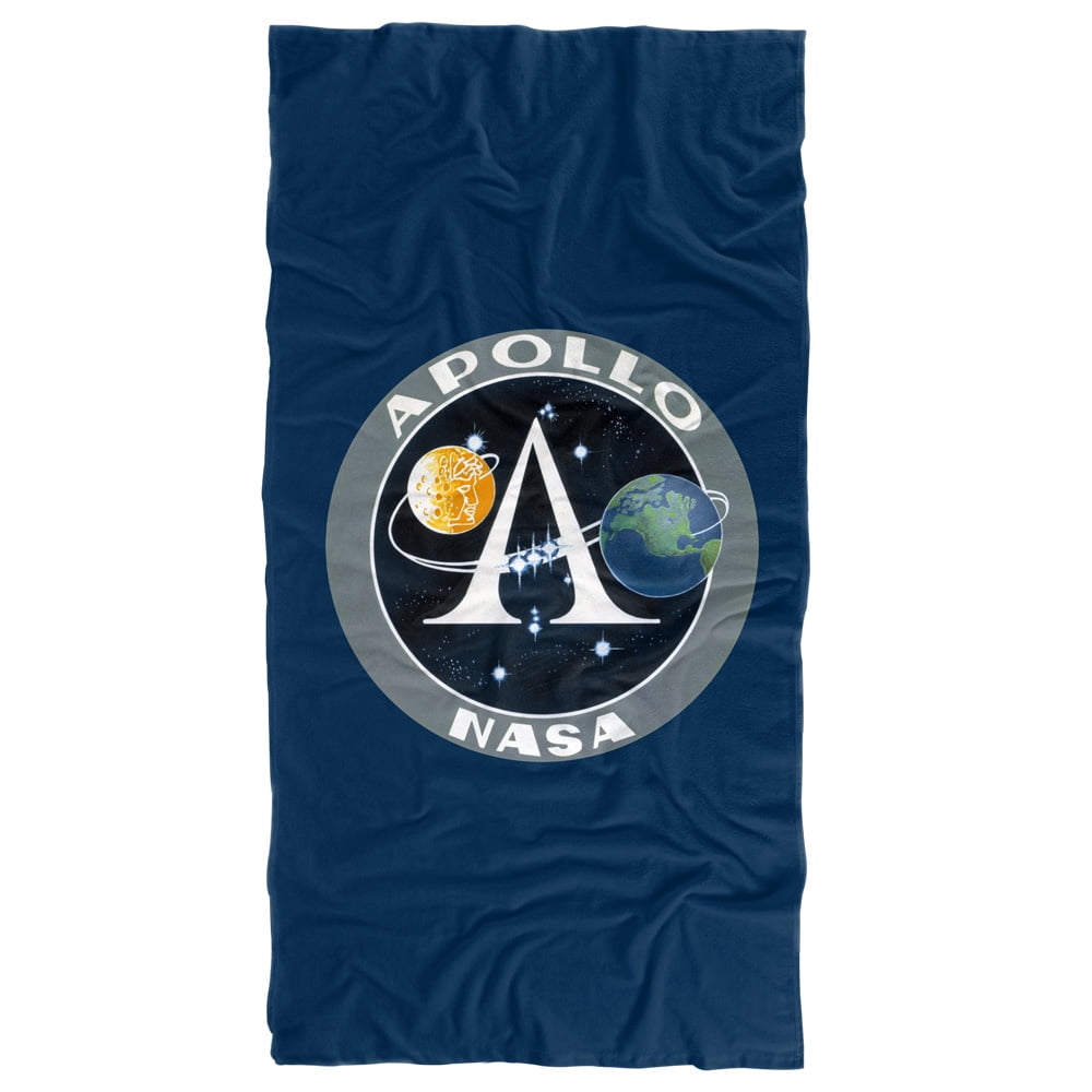 NASA Apollo Mission Patch Officially Licensed Beach Towel 30' X 60 ...