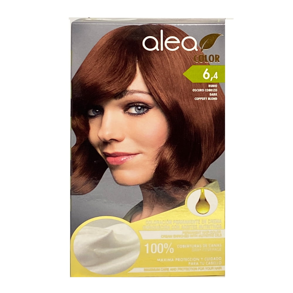 Alea Color Permanent Hair Color Cream Enriched With Nutritive Oils 100% ...