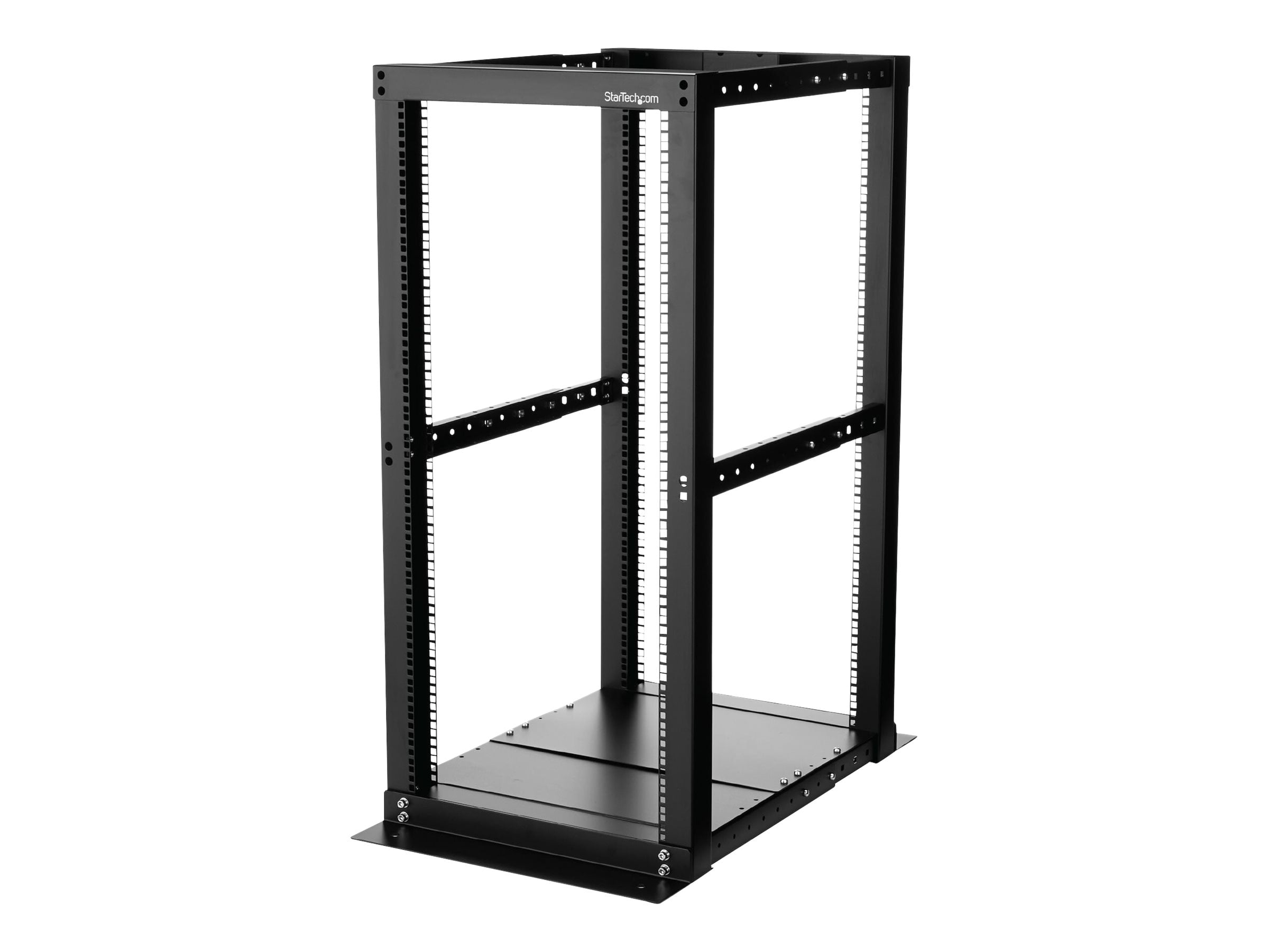StarTech.com 25U Open Frame Server Rack - 994lb Capacity - 4 Post ...