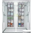 Rovga Storage Organizer Bins12 Mesh Pockets Over The Door Shoe ...