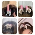 Qocolcyl 3 Pack Volumizing Hair Roller Clips, Self Grip Bangs Curling ...