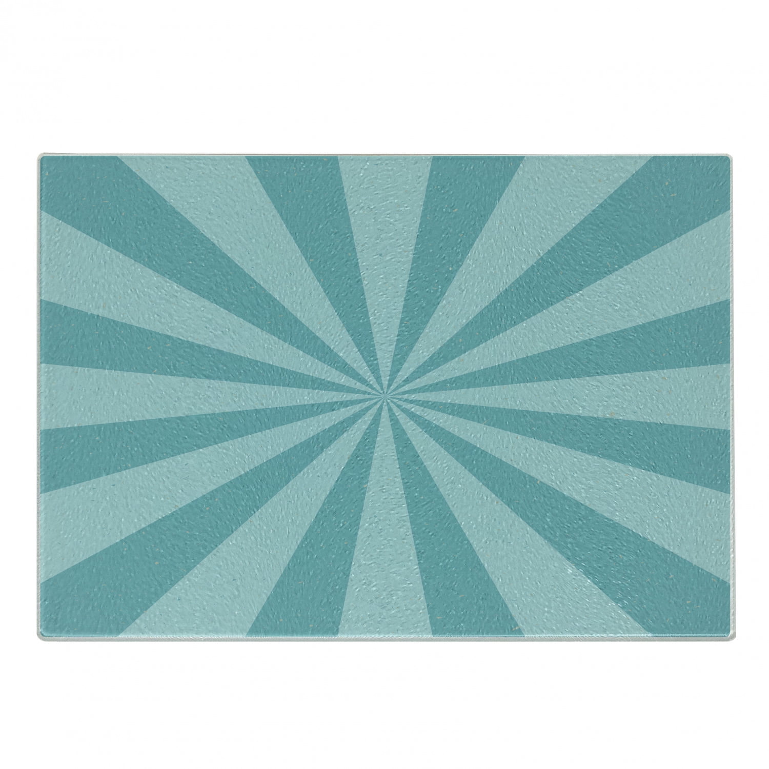 Vintage Blue Cutting Board, Retro Style Radially Widening Geometric ...