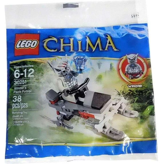 Pre-Owned Legends of Chima Winzar's Pack Patrol Mini Set LEGO 30251 ...