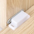 Door Closers Magnetic Catches Magnetic White 4.5cm 6 Pcs ABS Plastic ...