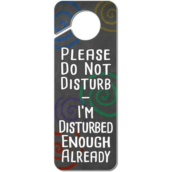 Do Not Disturb Door Sign