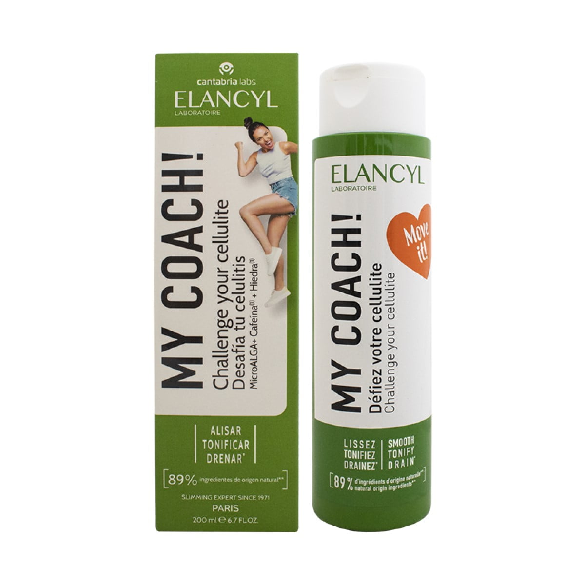 Elancyl My Coach Cream 200 Ml My Coach Elancyl Elancyl My Coach Crema ...
