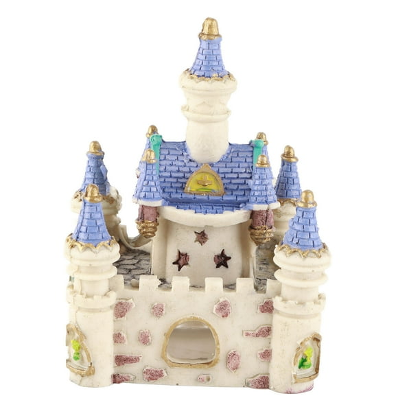 Fish Castle Decorations, Artificial Aquarium Resin Castle Decoration ...