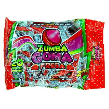 Zumba Pica Goma Sandia Gummy Candy, Mexican Tamarind and Watermelon ...
