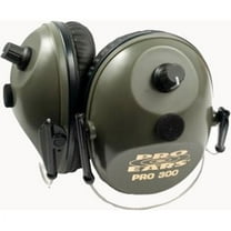 Pro Ears Electronic Hearing Protection Pro 300, NRR 26, Black Behind ...