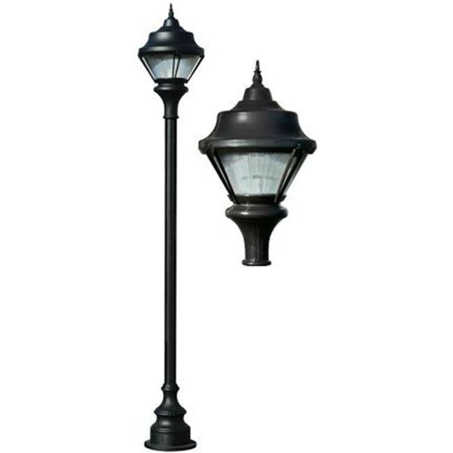 Dabmar Lighting GM9009-B-MT Cast Aluminum Post Fixture with Decorative ...