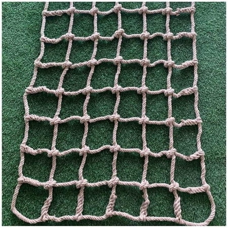 Climbing Net for Swing Set, Jute 18 Rope Ladder Net,Outdoor Cargo ...