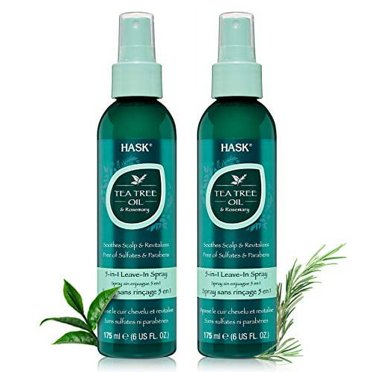 Hask Tea Tree Oil & Rosemary Pre-Shampoo Scalp Scrub, 6oz - Walmart.com