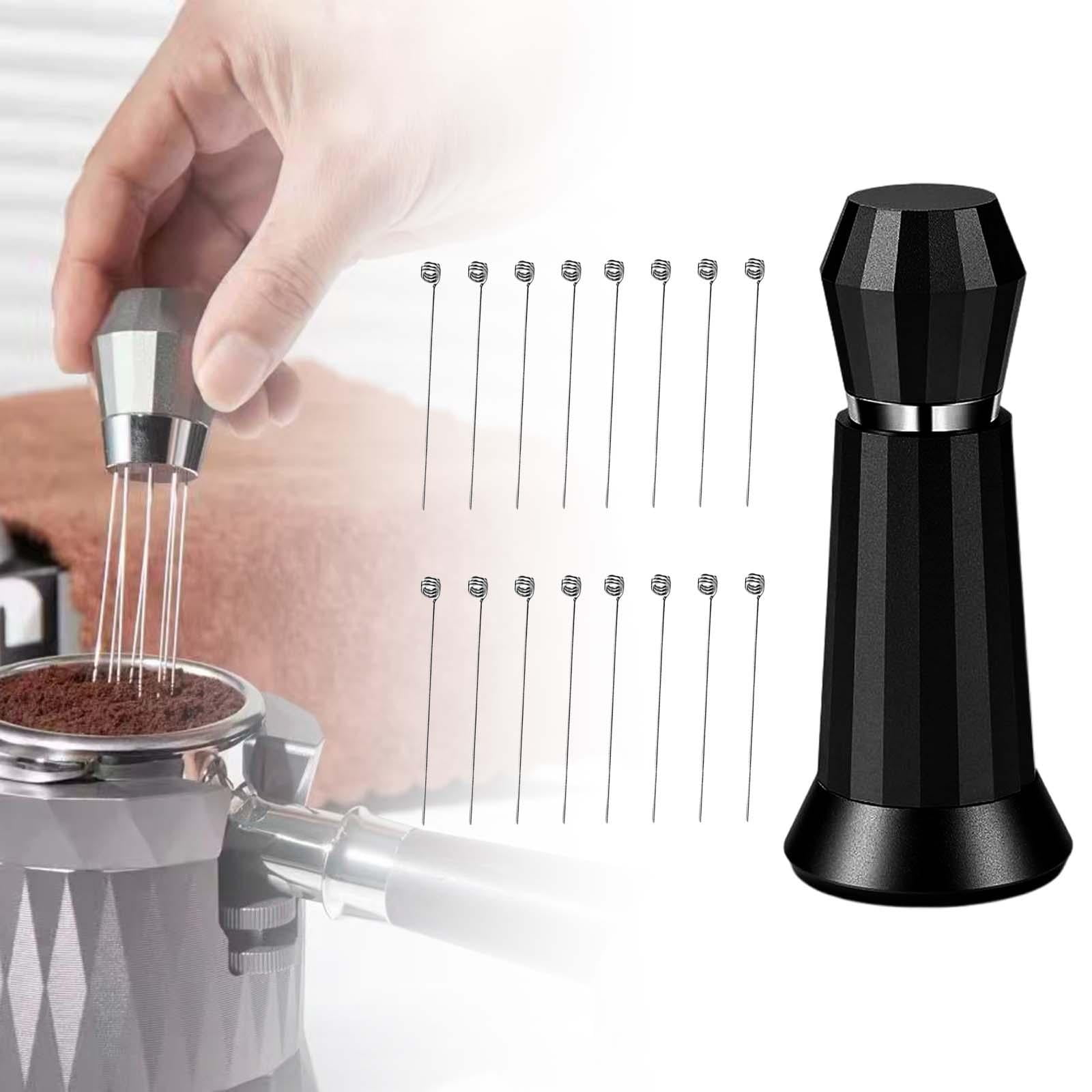 Coffee Stirrer with Base with Coffee Leveler Tool Comfortable Handle ...