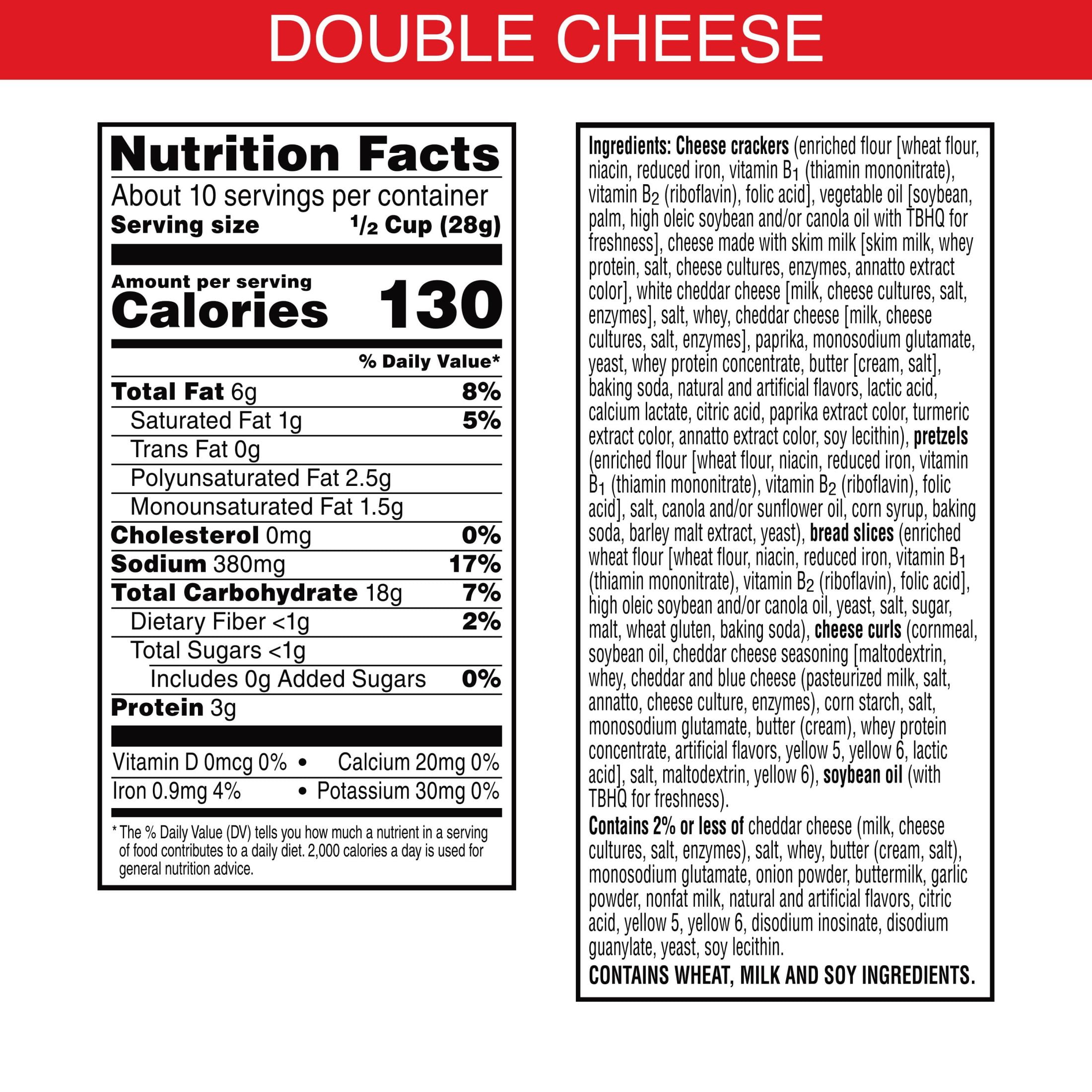Buy Cheez-It Double Cheese Snack Mix, 9.75 oz Online at Lowest Price in ...
