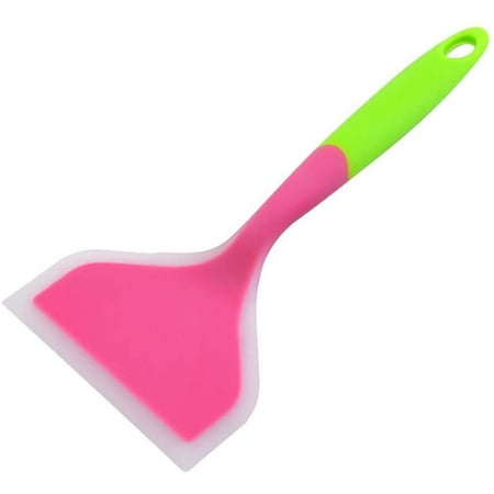 Silicone Spatula, Durable Heat-resistant Non-Stick Omelette Spatula ...