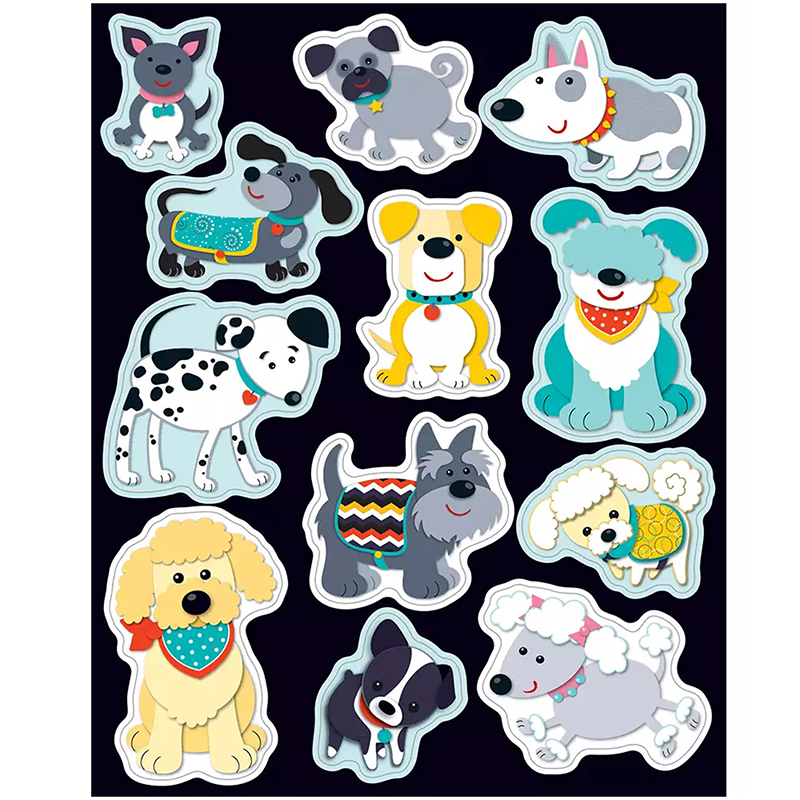 (12 Pk) Hot Diggity Dogs Stickers - Walmart.com