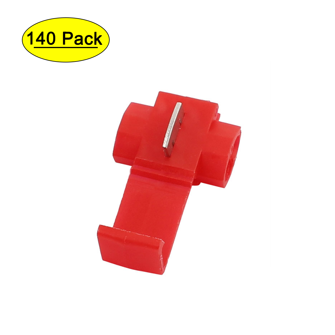 140pcs Electrical Cable Connectors Fast Splice Lock Wire Terminal Crimp ...