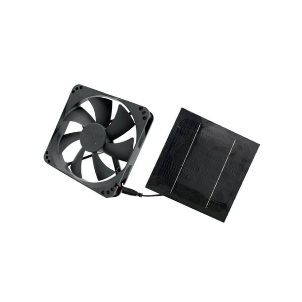 Solar Panel Powered Fan Mini Ventilator Fan Solar Fan Solar Powered For ...