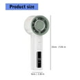 Digital Display Cooling Fan Desktop Fan Convenient Small Desk Fan Table ...