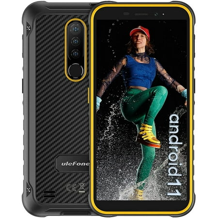 Rugged Smartphone, Ulefone 2021 Armor X8i Android 11, 32GB 3GB, 4G ...