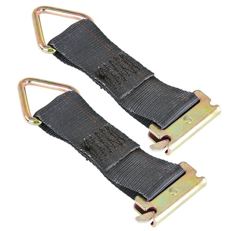 (2) Tie-Down Straps with E-Fittings for E-Track Systems - Walmart.com