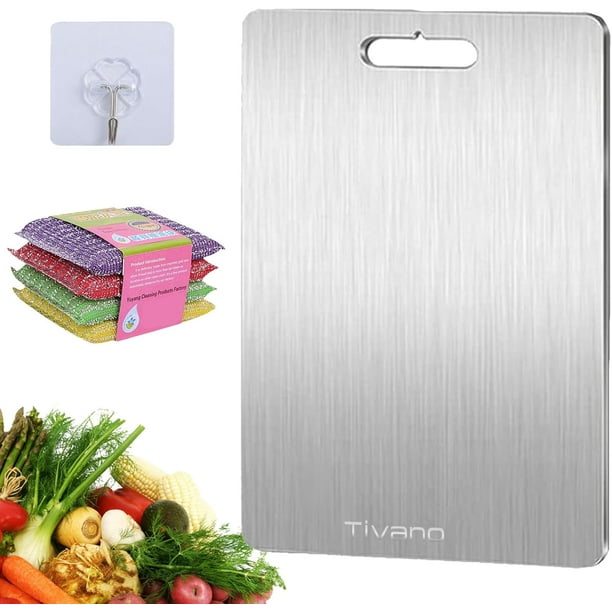 Tivano Cutting Board for Kitchen, 2025 Pure Cut Titanium Cutting Board ...