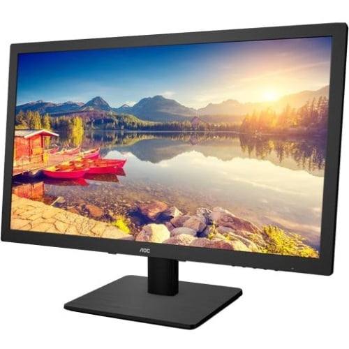 AOC Monitor 27" Full HD 1920x1080 2ms VGA HDMI DisplayPort Built-in ...