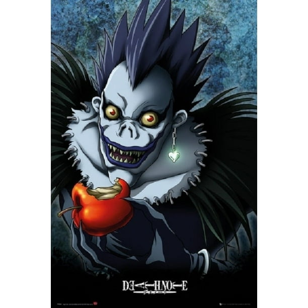 Death Note Apple Laminated Poster (24 X 36) - Walmart.com - Walmart.com