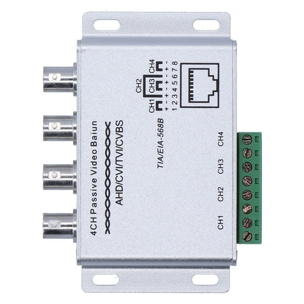 CCTV Transceiver Anti-noise Ability 4 Channel Passive Balun Long Transmission Distance for HD ...