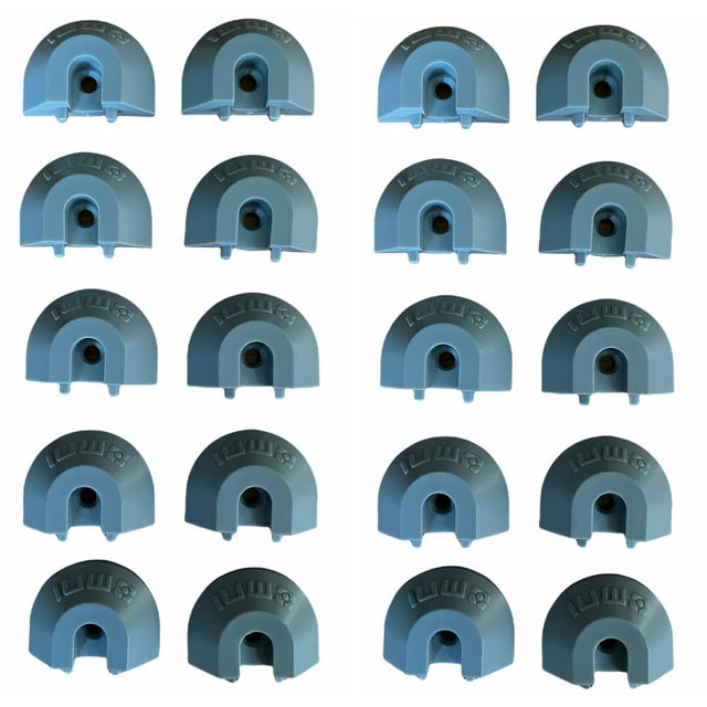 End Cap for Surface Angled Series L-Track GREY 20 PACK | QC06089 ...