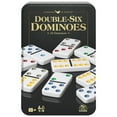 Spin Master Games, Double Six Dominoes Set in Storage Tin, for Ages 8 ...