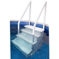 Aqua Select Anti-Slip Swimming Pool Steps with Ladder, Deck Stairs for ...