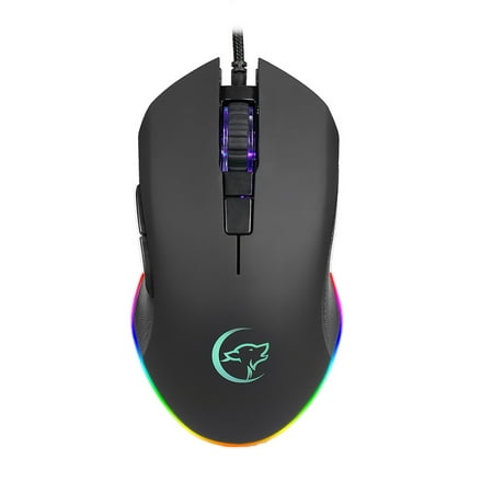 YWYT G812 USB Wired Mouse Gaming Mouse 3200DPI 6 Buttons Optical Gaming ...