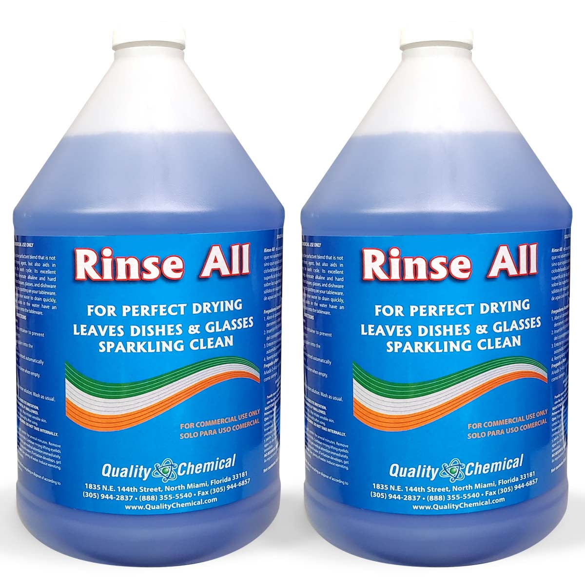Rinse All / Commercial Industrial Grade Rinse Aid / All Purpose Cleaner ...