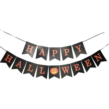 RnemiTe-amo Halloween on Sale！ Halloween Decoration Banner Party ...