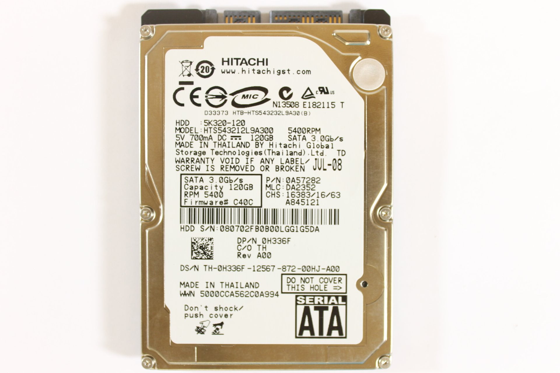 Dell Latitude Hard Drive